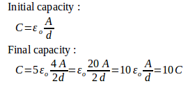 Parallel-plate capacitor – problems and solutions - Physics