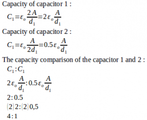 Parallel-plate capacitor – problems and solutions - Physics