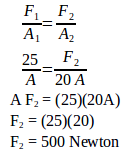 Pascals principle - problems and solutions - Physics