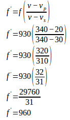Doppler effect – problems and solutions - Physics