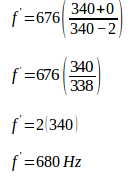 Doppler effect – problems and solutions - Physics