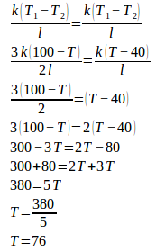 Heat transfer conduction – problems and solutions - Physics