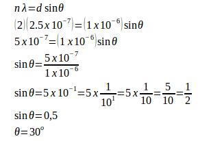 Diffraction grating – problems and solutions - Physics